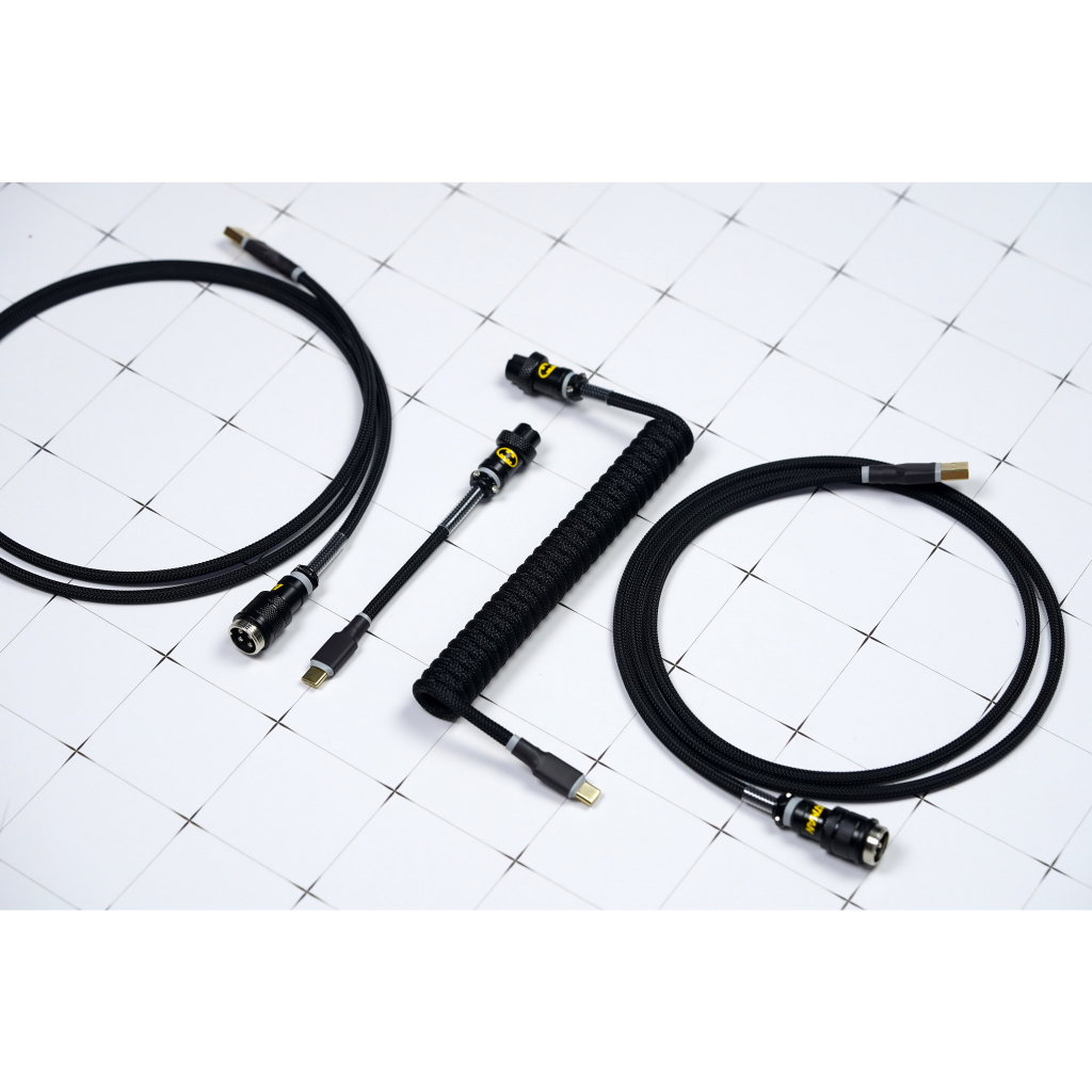 Dây cáp custom cho bàn phím cơ 49Fzone Custom Cable USB - BATMAN ver ...