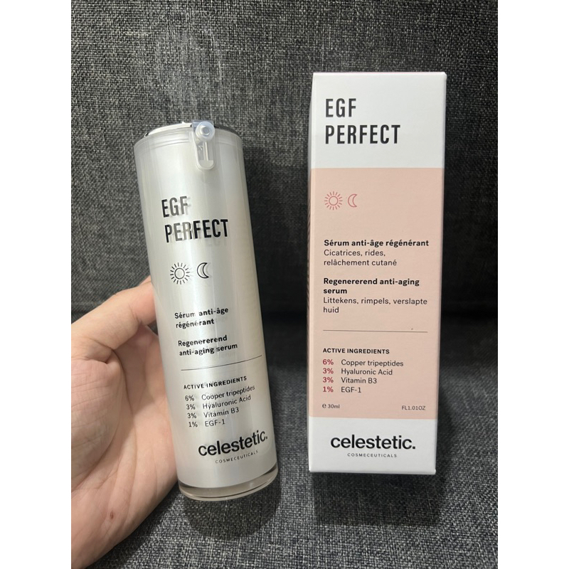 [Celestetic Bỉ] Tinh Chất EGF Perfect 6%Copper Tripeptides Siêu Phục ...