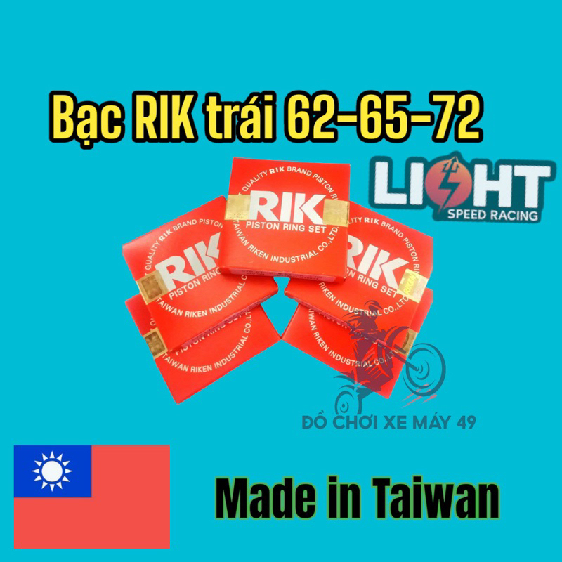 Bạc RIK Chính Hãng 62mm/65mm/72mm Cho exciter xổ trái | Shopee Việt Nam