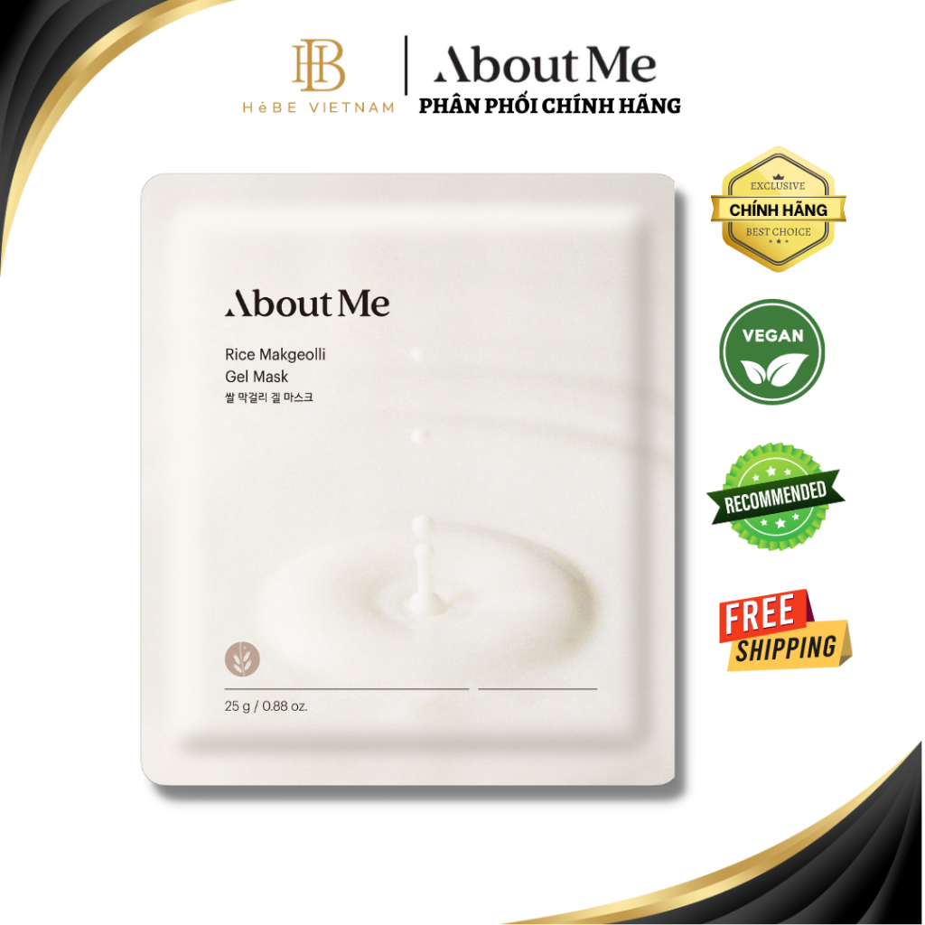 Mặt nạ gel gạo lên men ABOUT ME Rice Makgeolli Gel Mask 25g | Shopee ...