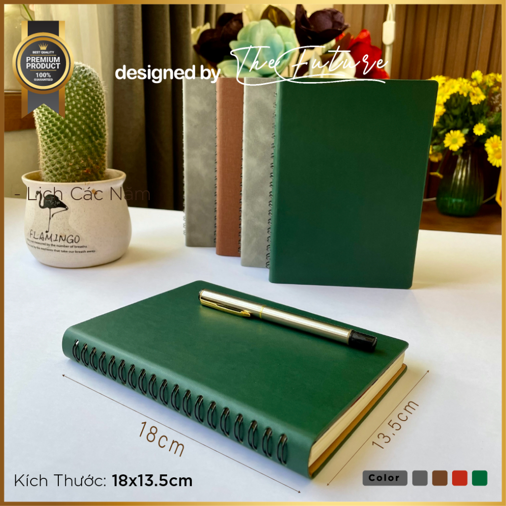 Sổ Tay Bìa Da - Giấy Nhật Dày 200 Trang - Chống Thấm Nước | Shopee Việt Nam