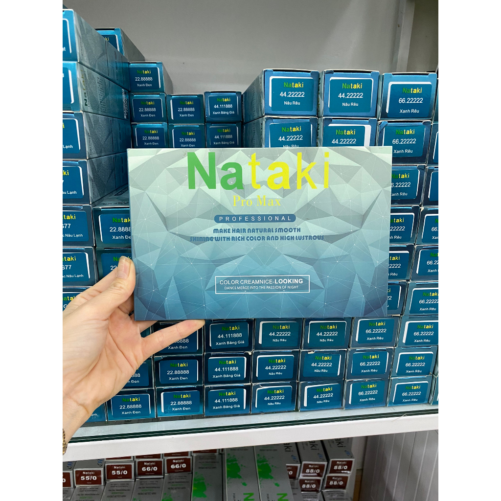 Màu nhuộm Nataki 100ml ,Thuốc nhuộm tóc Nataki Collagen Keratin 100ml ...