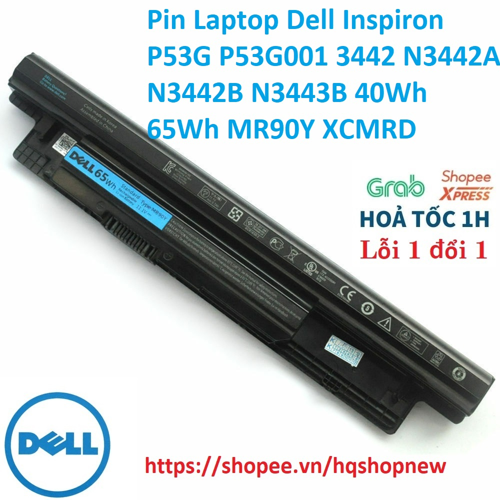 ⚡[Pin zin] Pin Laptop Dell Inspiron P53G P53G001 3442 N3442A N3442B ...