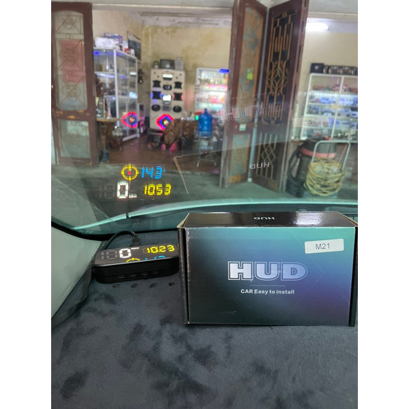 Thiết bị hiển thị tốc độ trên kính Lái ô tô - HUD M21 | Shopee Việt Nam