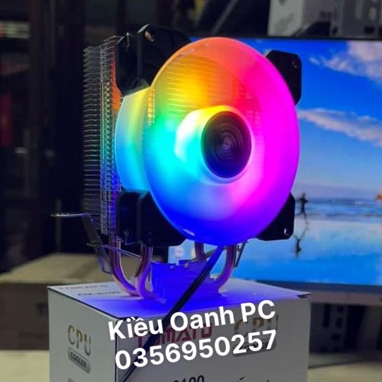 Tản Nhiệt Khí, Fan CPU TOMATO AM6100 Magic Moon Edition - Led Nhiều Màu ...
