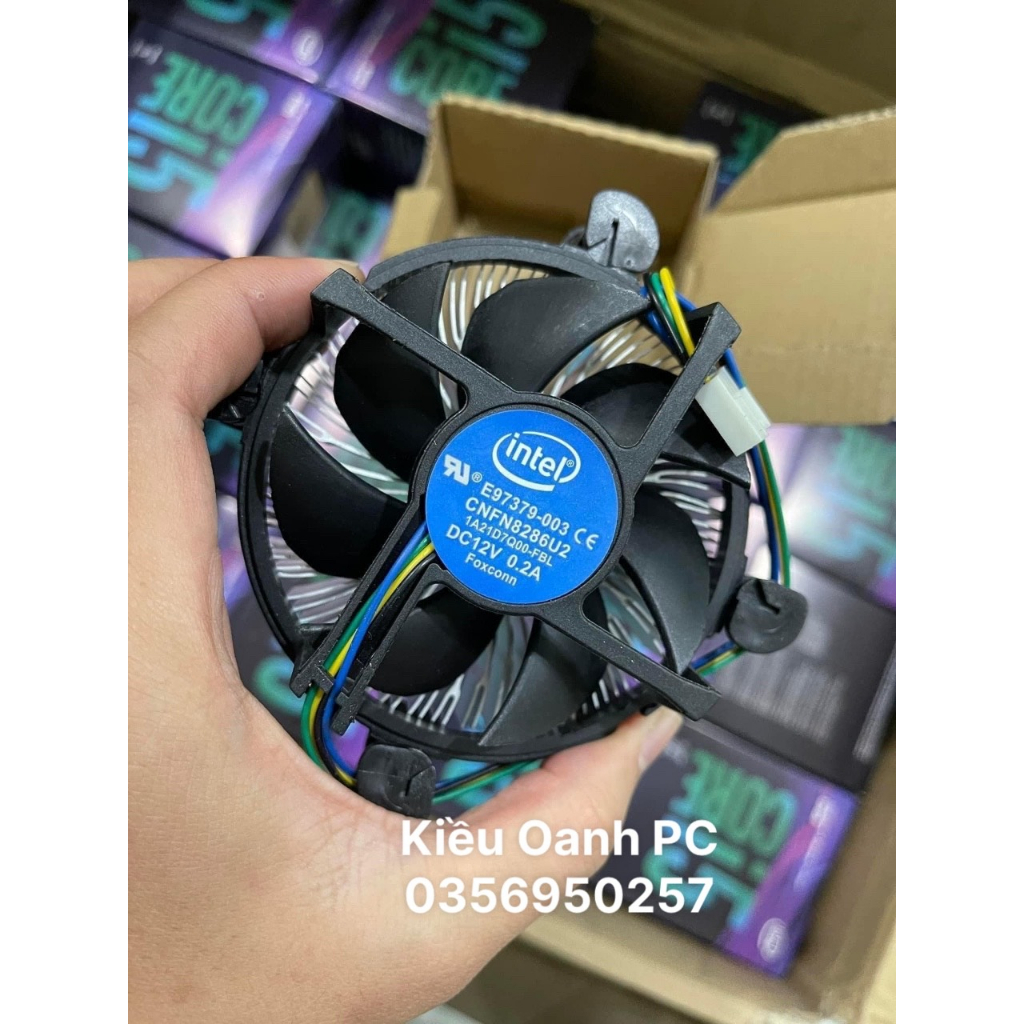 Quạt chip - Quạt tản nhiệt dành cho CPU-INTEL Hỗ trợ Socket 1156/ 1155/ 1150 - Hàng mới | Shopee ...
