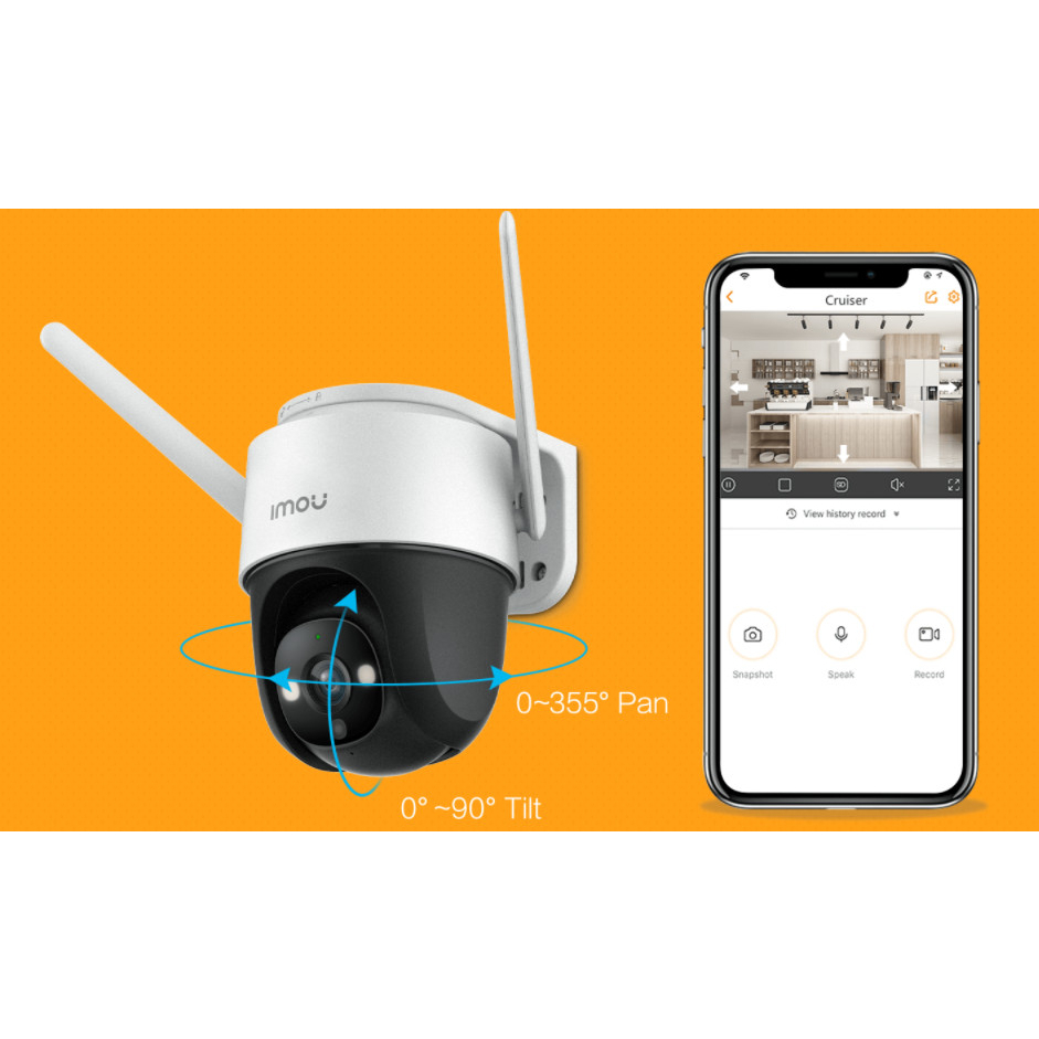 Camera IP Wifi PTZ 2MP IPC-S22FP- KBT IMOU Cruiser | Shopee Việt Nam