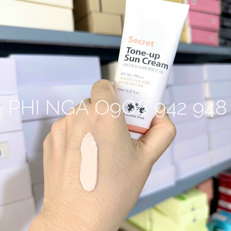 Chuẩn Auth - Kem chống nắng nâng tone đẹp Secret Tone-up Sun Cream SPF ...