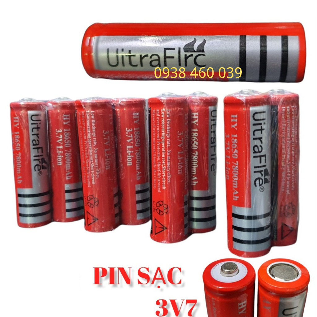 PIN PRC SẠC 3v7 18650 6800mAh | Shopee Việt Nam