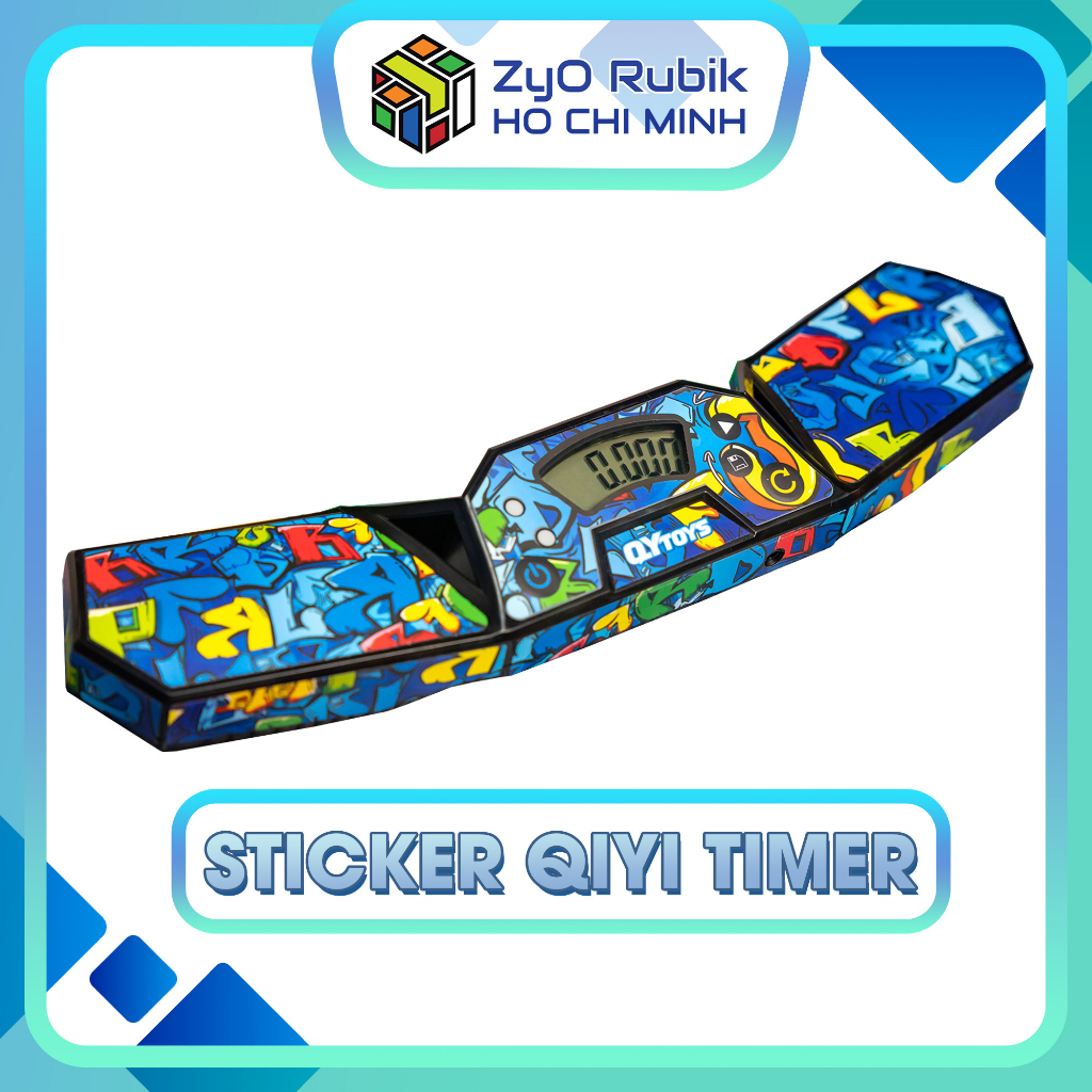 Sticker Dán Qiyi Timer - Sticker Qiyi Timer - Phụ Kiện Trang Trí Đồng ...