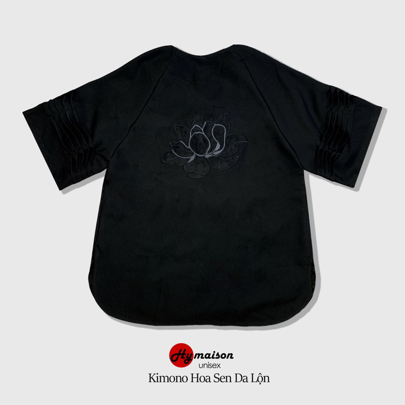 HYMAISON | Áo Kimono Hoa Sen Da Lộn UNISEX - HYMAISON | Shopee Việt Nam