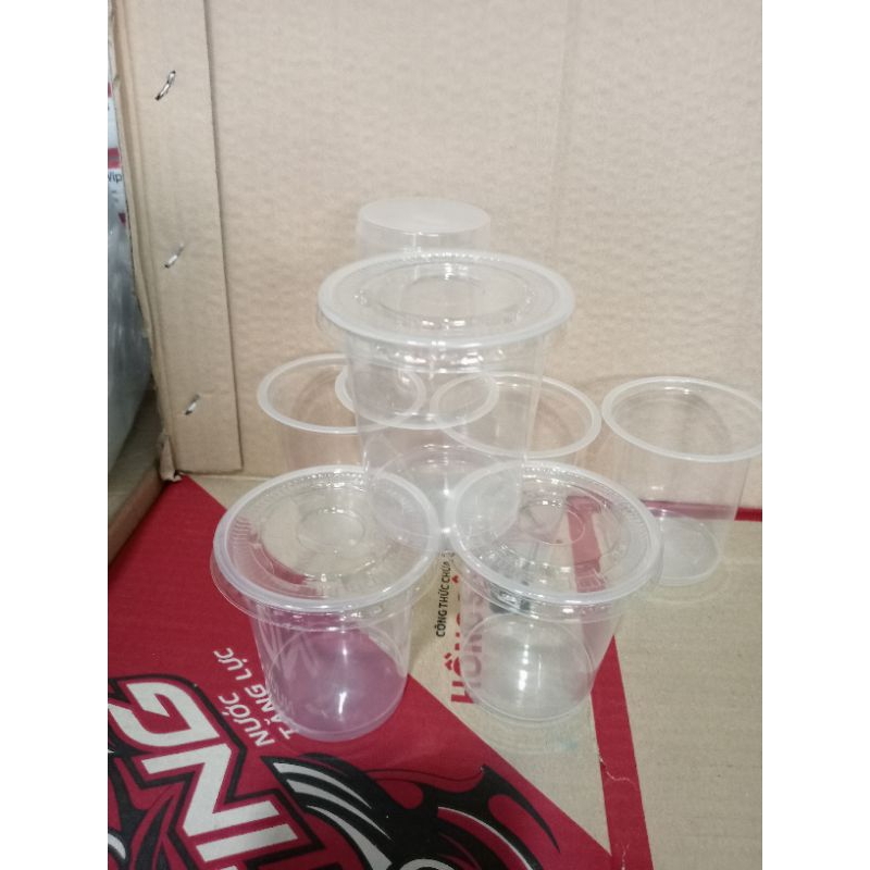 Ly nhựa trơn pp 200ml ( 1 cây 50 cái) | Shopee Việt Nam