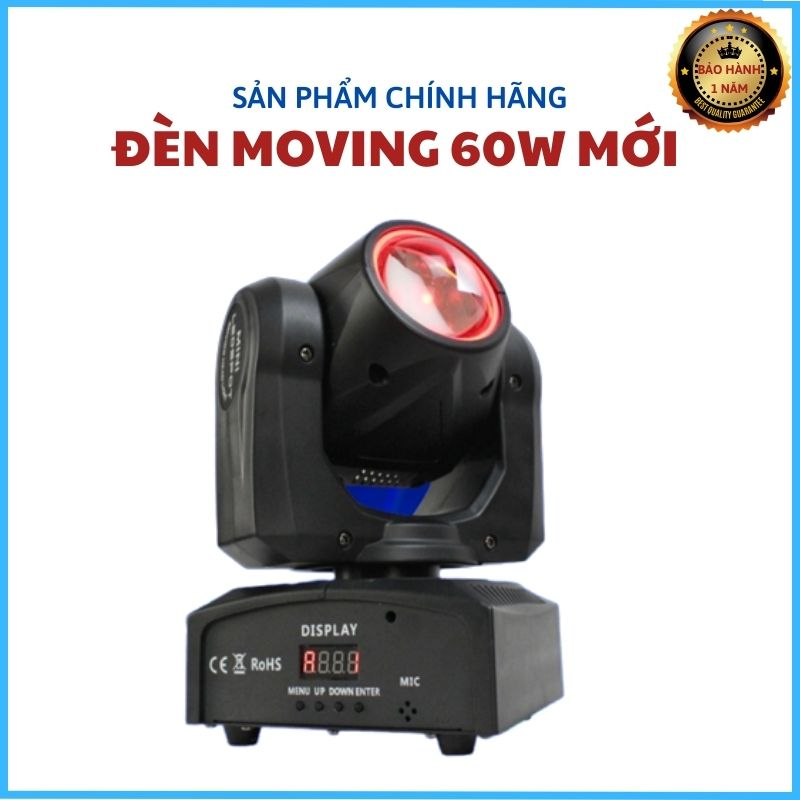 Đèn Moving 60w mới(Mini Beam 60w),đèn sân khấu | Shopee Việt Nam