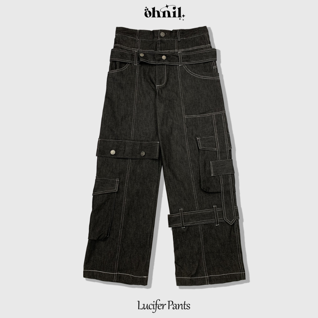 OHNIL | Quần Lucifer Tặng Kèm Thắt Lưng | Shopee Việt Nam