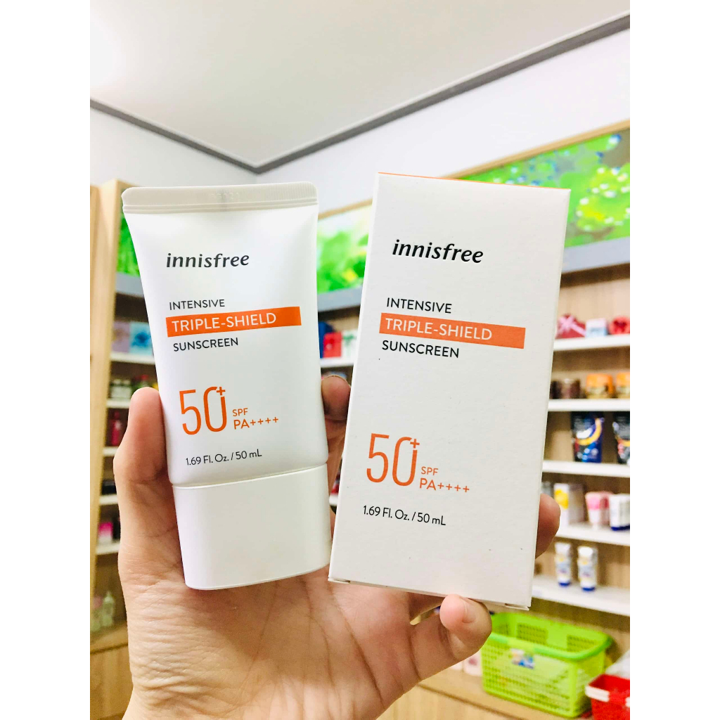 KCN INNISFREE INTENSIVE TRIPLE-SHIELD SUNSCREEN SPF50+ PA++++ 50ML ...