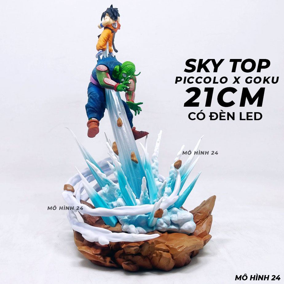 Mô hình tiểu cảnh figure Sky Top Studio King piccolo x kid Goku ...