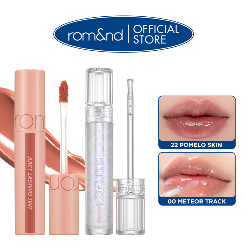 Combo Son Tint Romand Juicy Lasting Tint + Son Bóng Romand Glasting ...