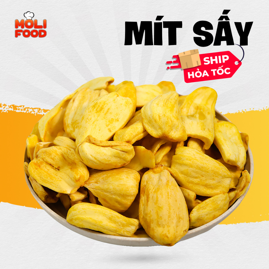 Mít sấy giòn thơm ngon đặc biệt Moli Food 200g | Shopee Việt Nam
