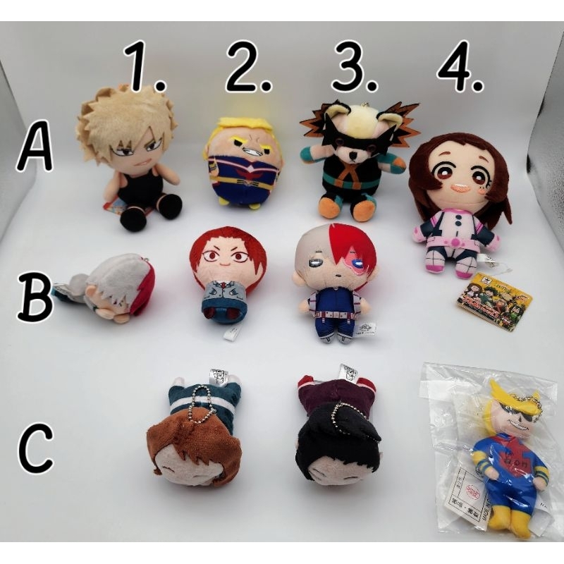 Đồ bông tổng hợp chủ đề My hero academia, MHA 01, chính hãng | Shopee ...
