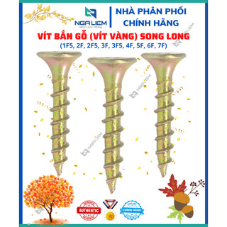 Vít Bắn Gỗ (Vít Vàng) Song Long 1F5, 2F, 2F5, 3F, 3F5, 4F, 5F, 6F, 7F (Chữ D Loại Xịn VN ...