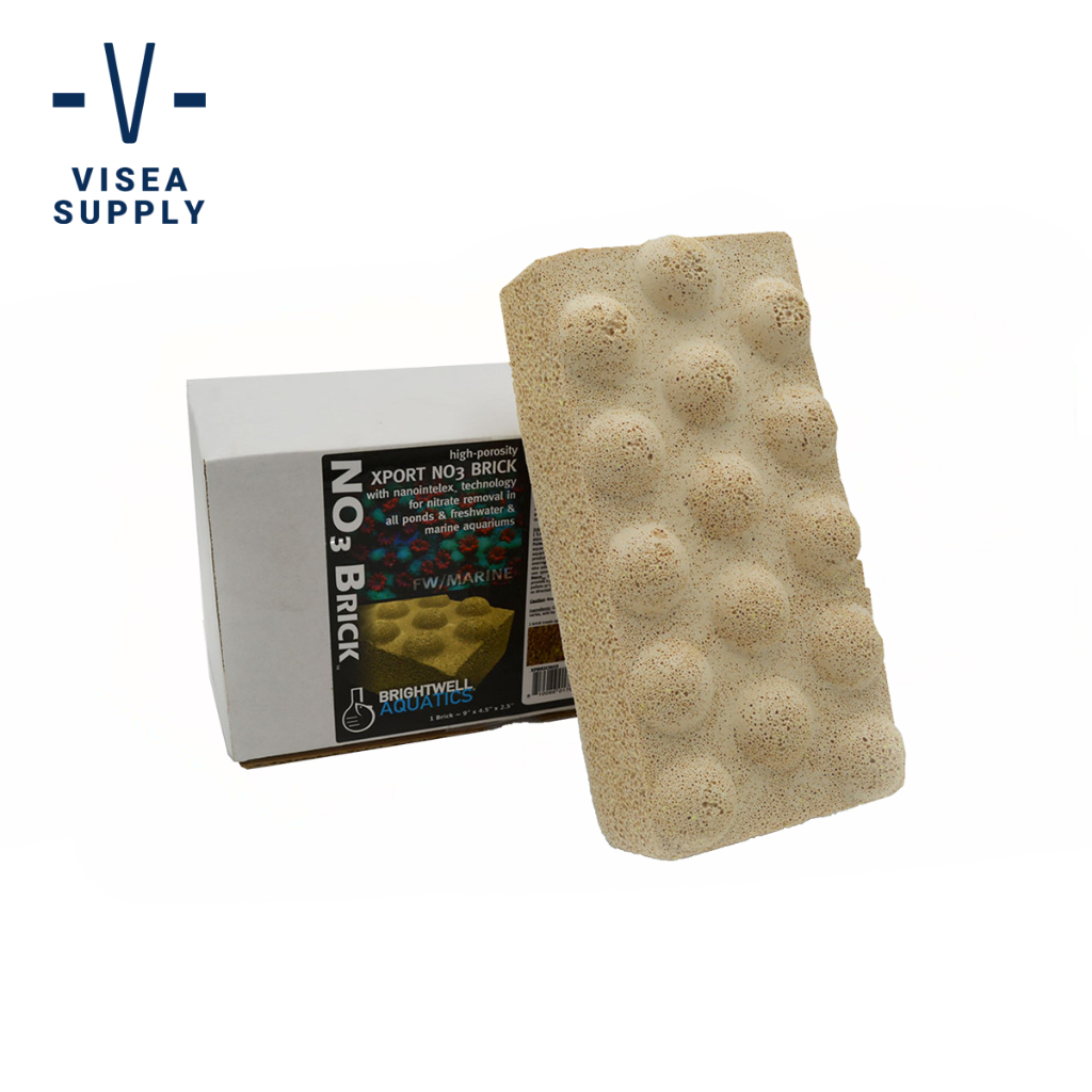 BrightWell Aquatics Xport NO3 Dimpled Brick/ Plate - Vật liệu lọc bể cá ...