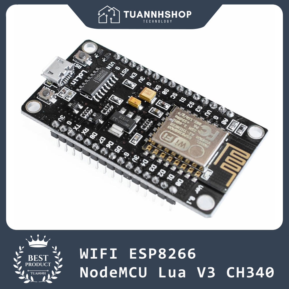 Module Thu Phát Wifi V3 0 Esp8266 Nodemcu Lua Ch340 Kết Nối Ổn Định