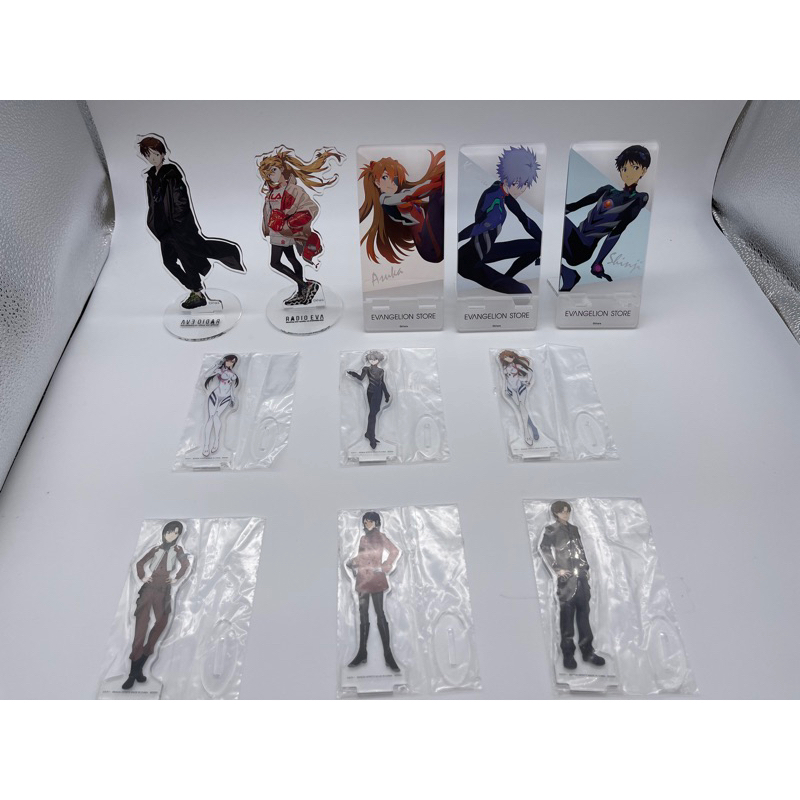 Mô hình nhựa đứng, tượng mica anime / manga, standee Neon Genesis ...