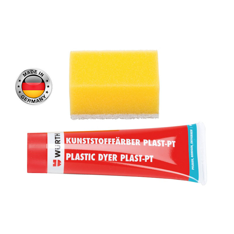 Chất Nhuộm Phục Hồi Nhựa Màu Đen WURTH Plastic Dyer Plast-PT 75ml (hàng ...