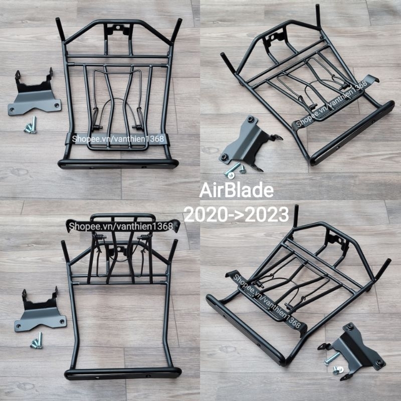 Baga VAN Xe AB AirBlade 2020->2023 Bas Yên Inox 10li Sơn Đen Titan ...