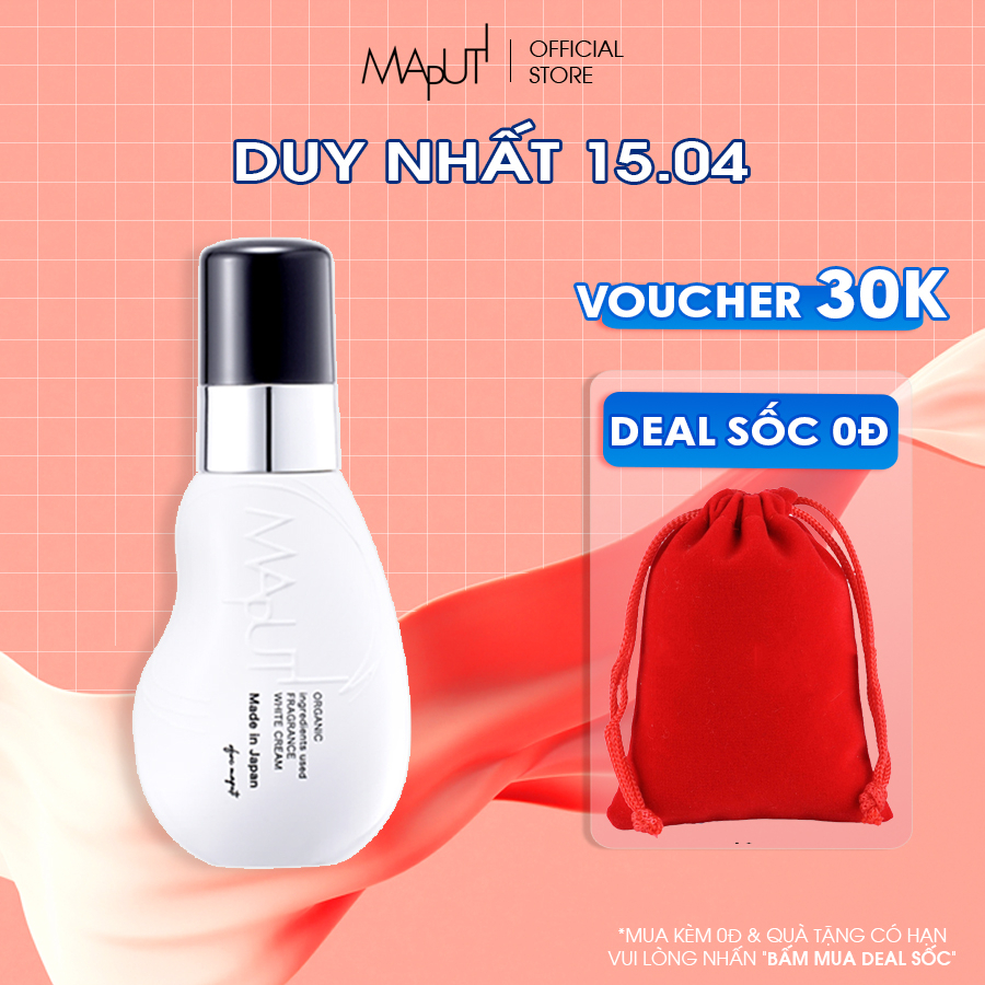 Kem Giảm Thâm Vùng Kín Maputi White Cream Niacinamide 2% Giảm Thâm Ngực ...
