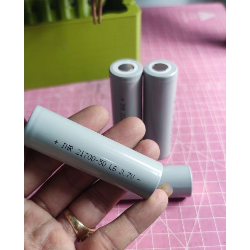 cell pin 21700 LG 5A dung lượng 5000mah xả 2C dung lượng cao cho sạc dự ...