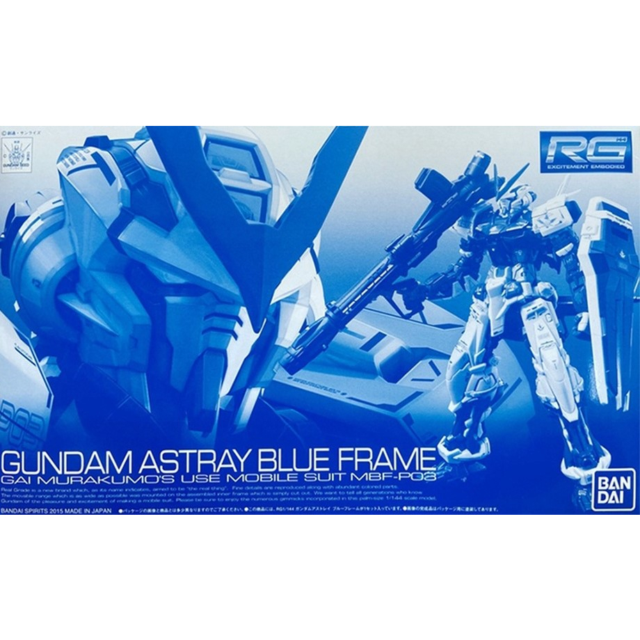 Mô Hình Gundam P-Bandai RG Astray Blue Frame | Shopee Việt Nam