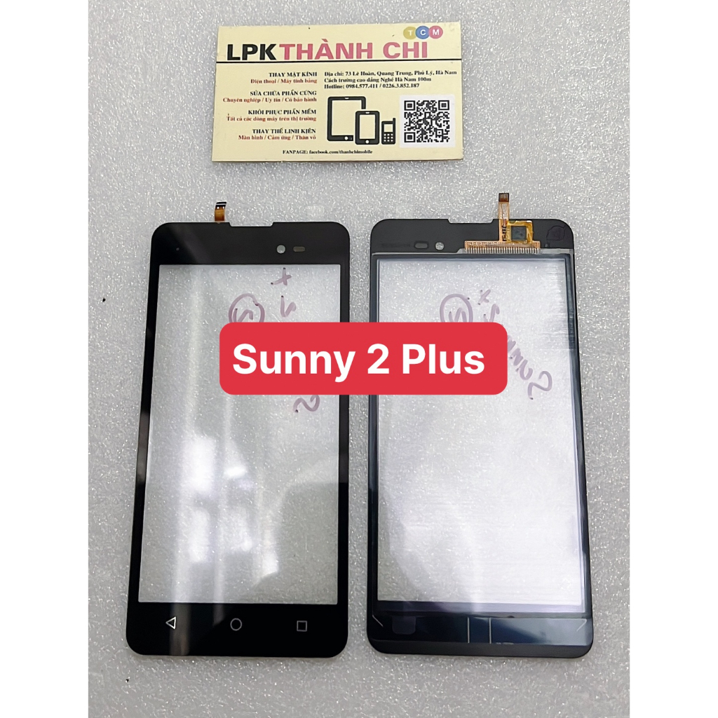 Cảm Ứng Wiko Sunny 2 Plus - Zin Original, Màu Đen, Chân Connect ...