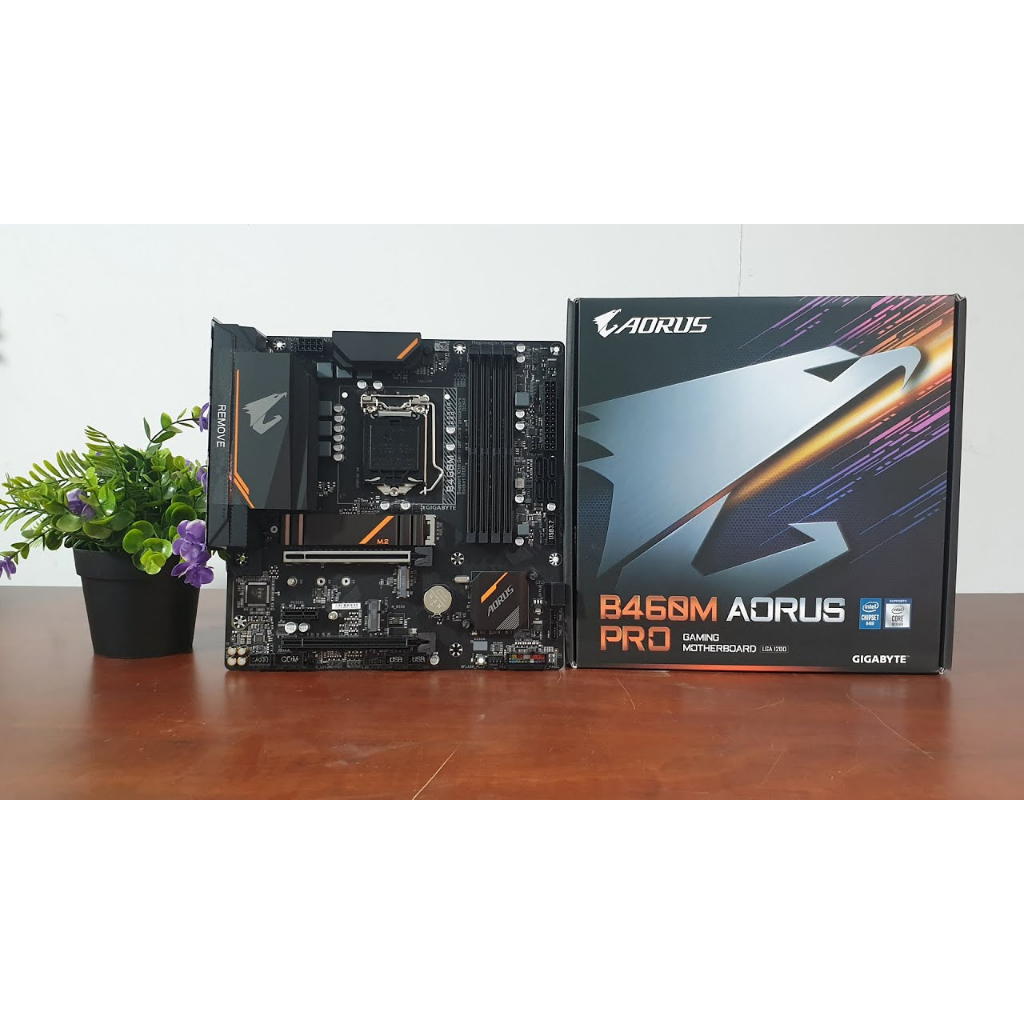 Mainboard Gigabyte B460M AORUS PRO (Intel B460, Socket 1200, m-ATX, 4 ...
