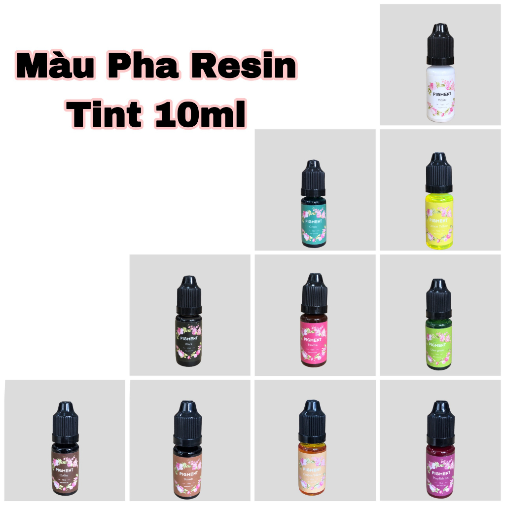 Màu Pha Resin 10ml màu Trong Chuyên Làm Resin Handmade | Shopee Việt Nam