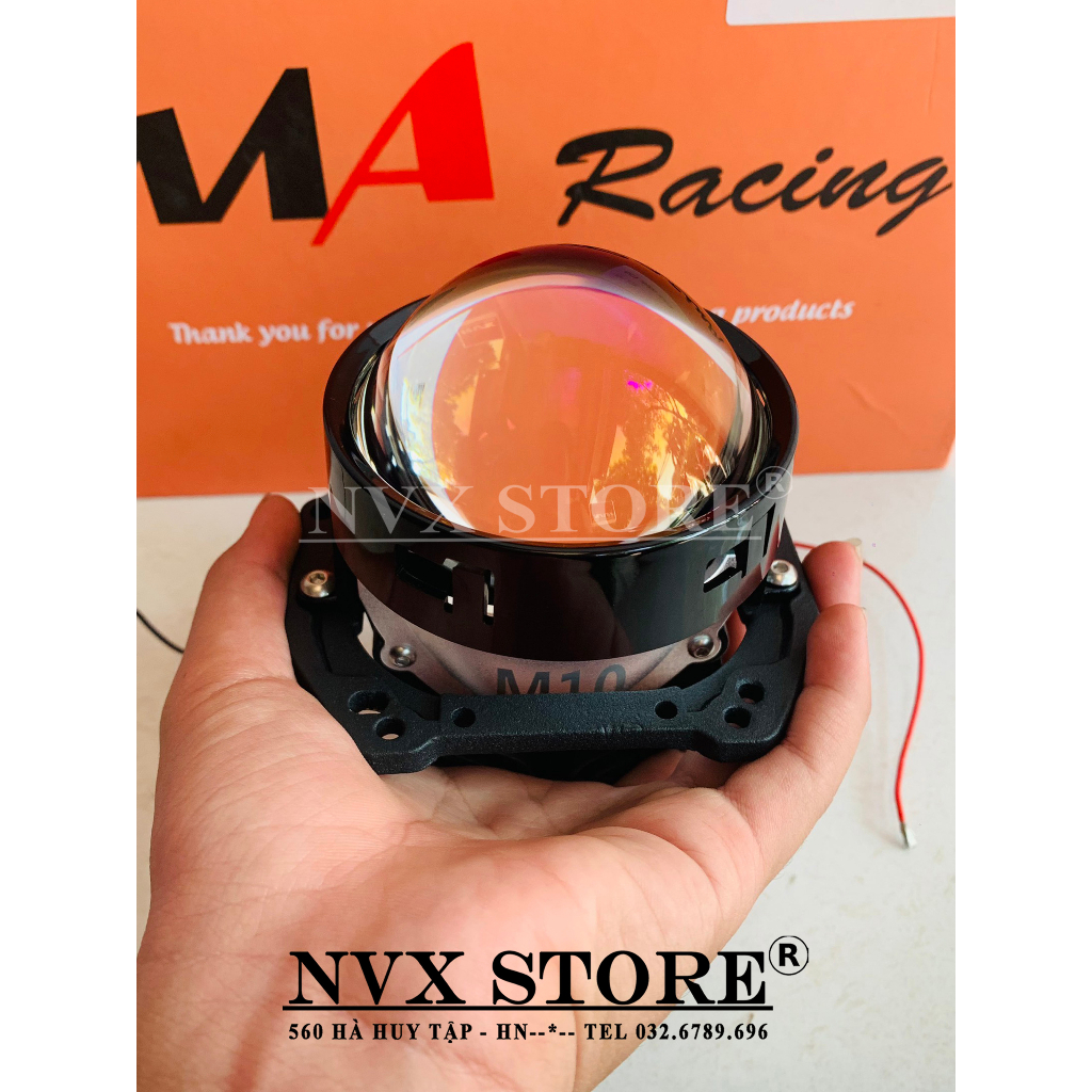 Bi cầu Led siêu sáng M10 3.0 inh 55W với 2 chế độ xa và gần có nét cắt ...