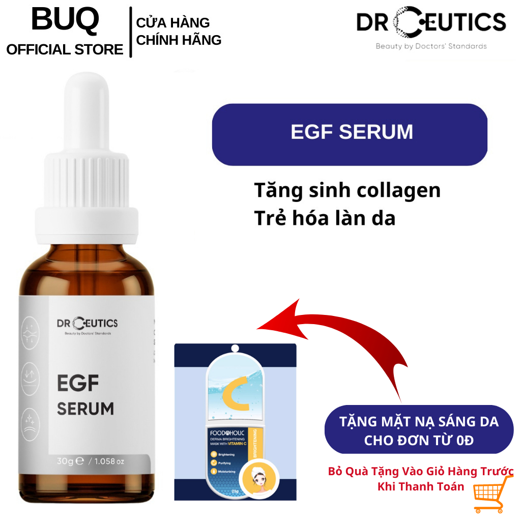 Tinh Chất EGF DrCeutics Phục Hồi Và Trẻ Hóa Da (30ml) | Shopee Việt Nam