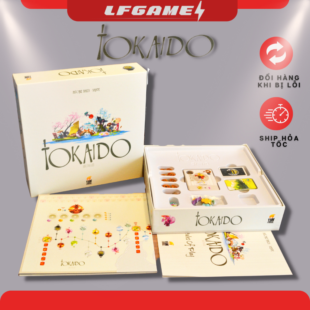 [CAO CẤP] Board Game Thẻ Bài TOKAIDO Du Lịch Nhật Bản Trò Chơi Tokaido ...