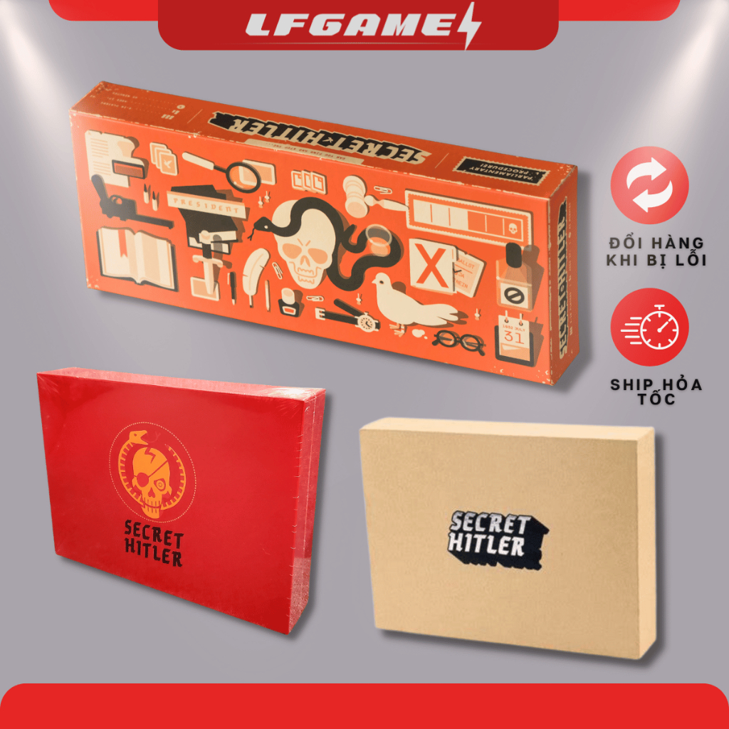[CAO CẤP] Trò chơi thẻ bài Boardgame Secret Hitler Trò Chơi Truy Tìm ...