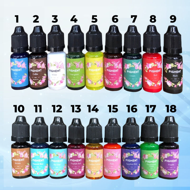 Màu Pha Resin 10ml màu Trong Chuyên Làm Resin Handmade | Shopee Việt Nam