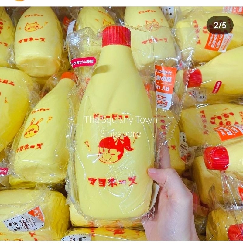 Đồ Chơi Squishy Chai Mayone siêu To Khổng Lồ Chính Hãng | Shopee Việt Nam