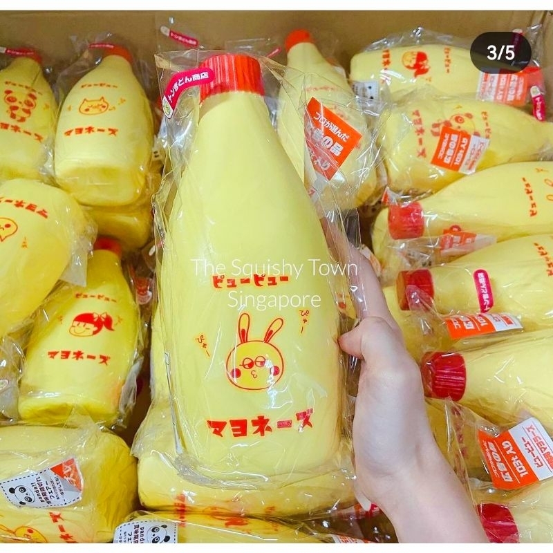 Đồ Chơi Squishy Chai Mayone siêu To Khổng Lồ Chính Hãng | Shopee Việt Nam