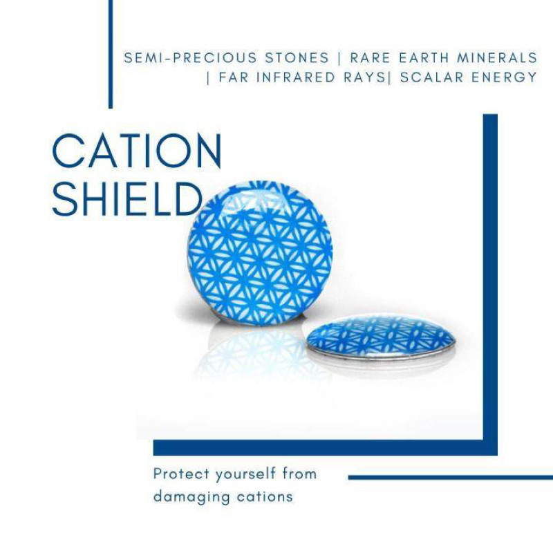 Nút Cation Shield ( miếng dán chắn sóng điện từ )(2 nút) | Shopee Việt Nam