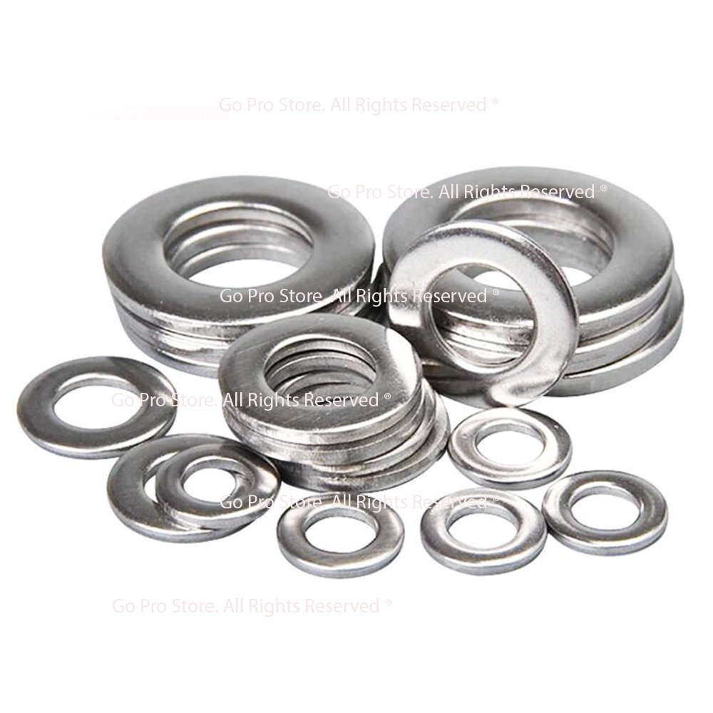 Set 05 Vòng Đệm INOX 304 (Lông Đền) Cho Bulon Ốc Lục Giác M3 - M8 ...