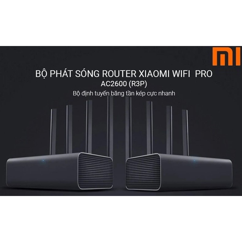 Router Wifi Xiaomi 3 Pro R3P R3 HD cấu hình cao AC2600 chịu tải cực cao [Rẻ vô địch] | Shopee ...