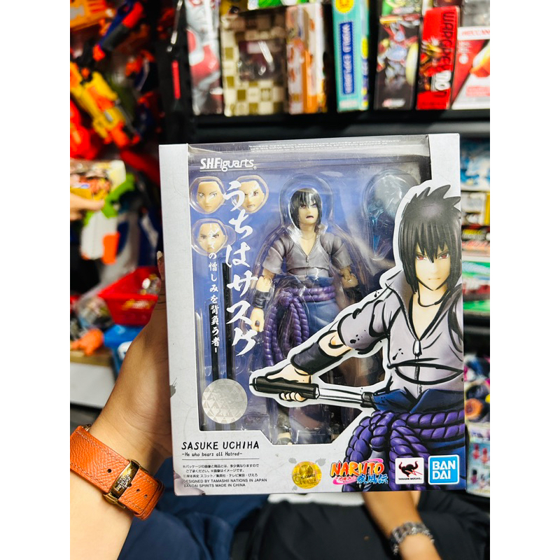 Mô Hình SHF Uchiha Sasuke Chính Hãng Naruto | Shopee Việt Nam