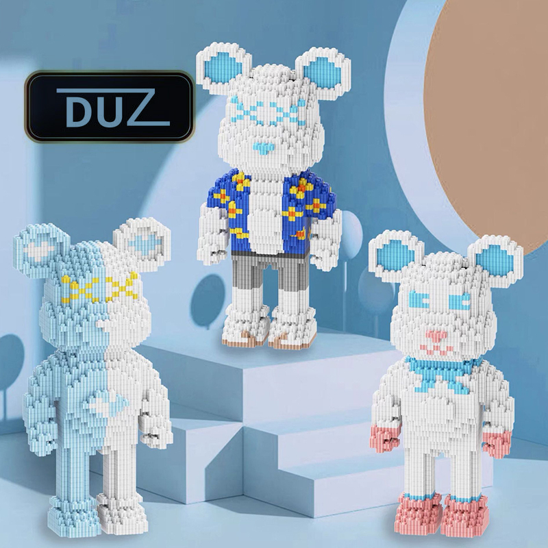 Lego bearbrick mô hình lắp rắp 27cm DUZ đồ chơi xếp hình lắp ráp hình ...