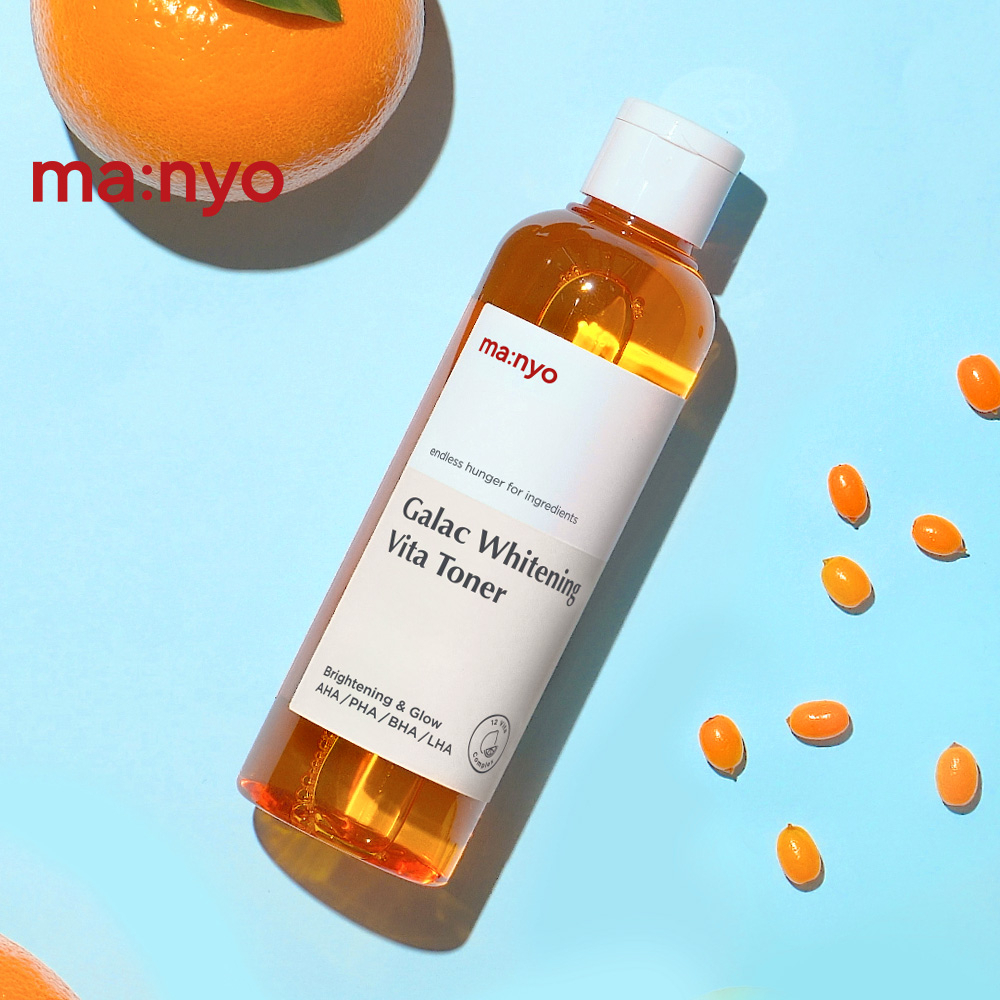 MANYO FACTORY Nước cân bằng dưỡng trắng da Galac Whitening Vita Toner ...