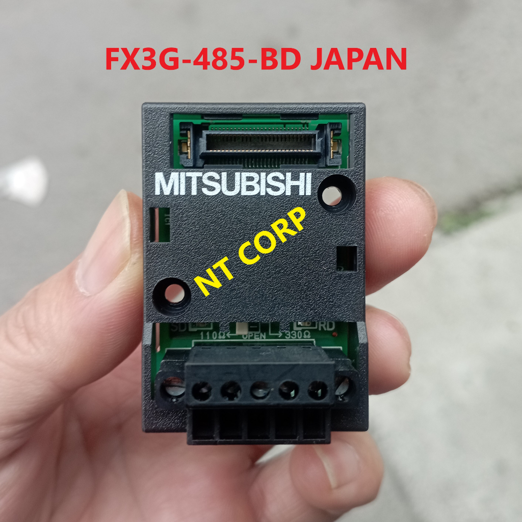 FX3G-485-BD, FX3G-232-BD Board mở rộng truyền thông RS-485, RS-232 cho PLC Mitsubishi FX3S ...