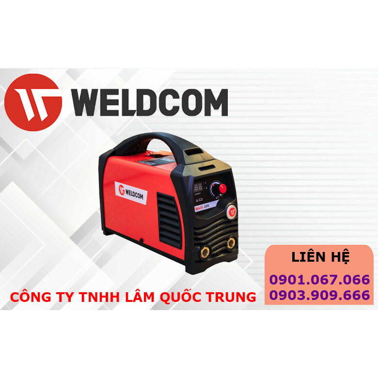 MÁY HÀN QUE DÙNG ĐIỆN MAXI 200 WELDCOM | Shopee Việt Nam
